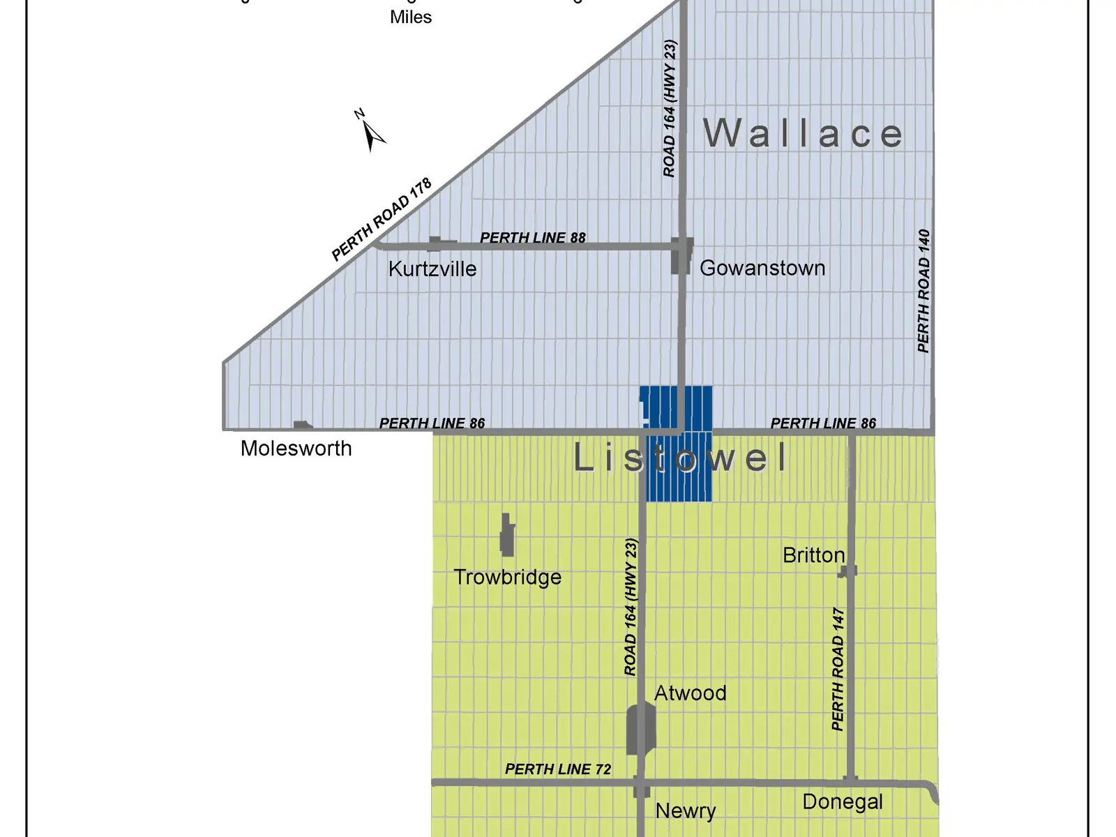 Ward Map | Municipality of North Perth